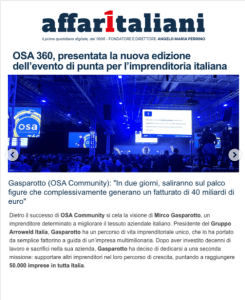 OSA360 – Osa Community